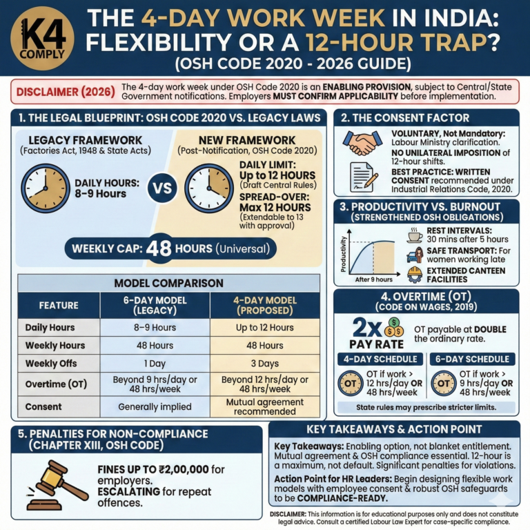 The 4-Day Work Week in India: Flexibility or a 12-Hour Trap ...