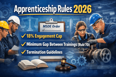 Apprenticeship Rules 2026: 18% Engagement Cap, Minimum Gap Between ...